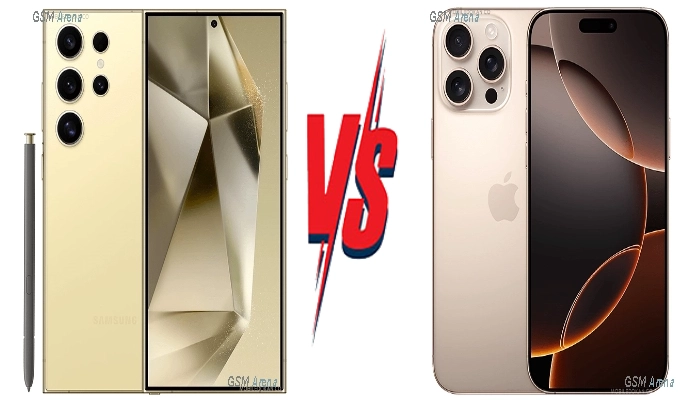 Compare Samsung Galaxy S24 Ultra vs. Apple IPhone 16 Pro Max | GSM Arena